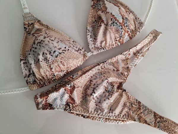 Snake Skin Competition Stage Posing Suit | Price from £90