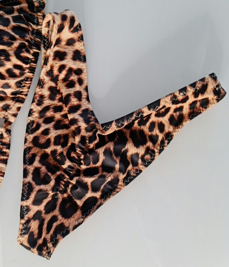 Leopard Print Competition Stage Posing Suit | Price from £71
